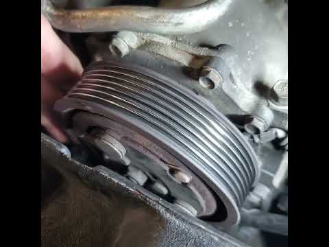 A Bad A/C Pulley Bearing Sound | Brock Auto Repair