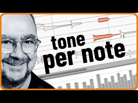 Sound editing per phrase or note in Melodyne