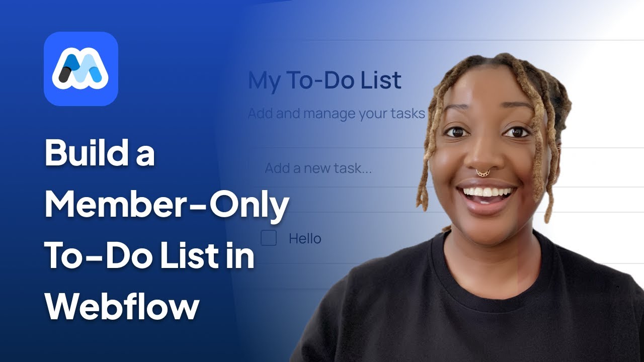 Build a Simple To-Do List in Webflow