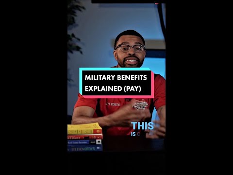 Military Pay Explained 2022 #shortsclip