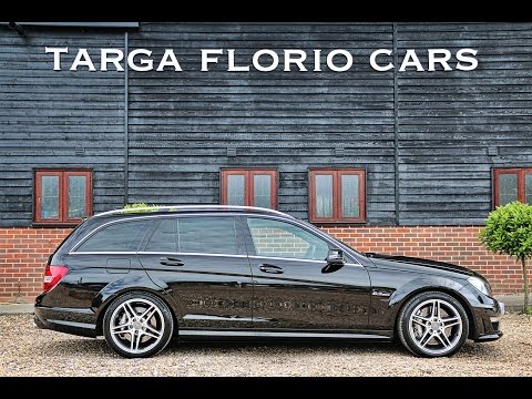 Mercedes-Benz C63 AMG 6.2 V8 Estate AMG Automatic in Obsidian Black Metallic