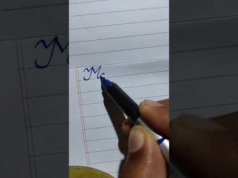 mohan - name in beautiful english cursive handwriting | #shorts #handwriting