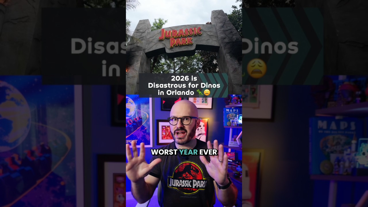 Why 2026 is a Terrible Year for Dinosaur Rides in Orlando 🦖😖 #themeparks