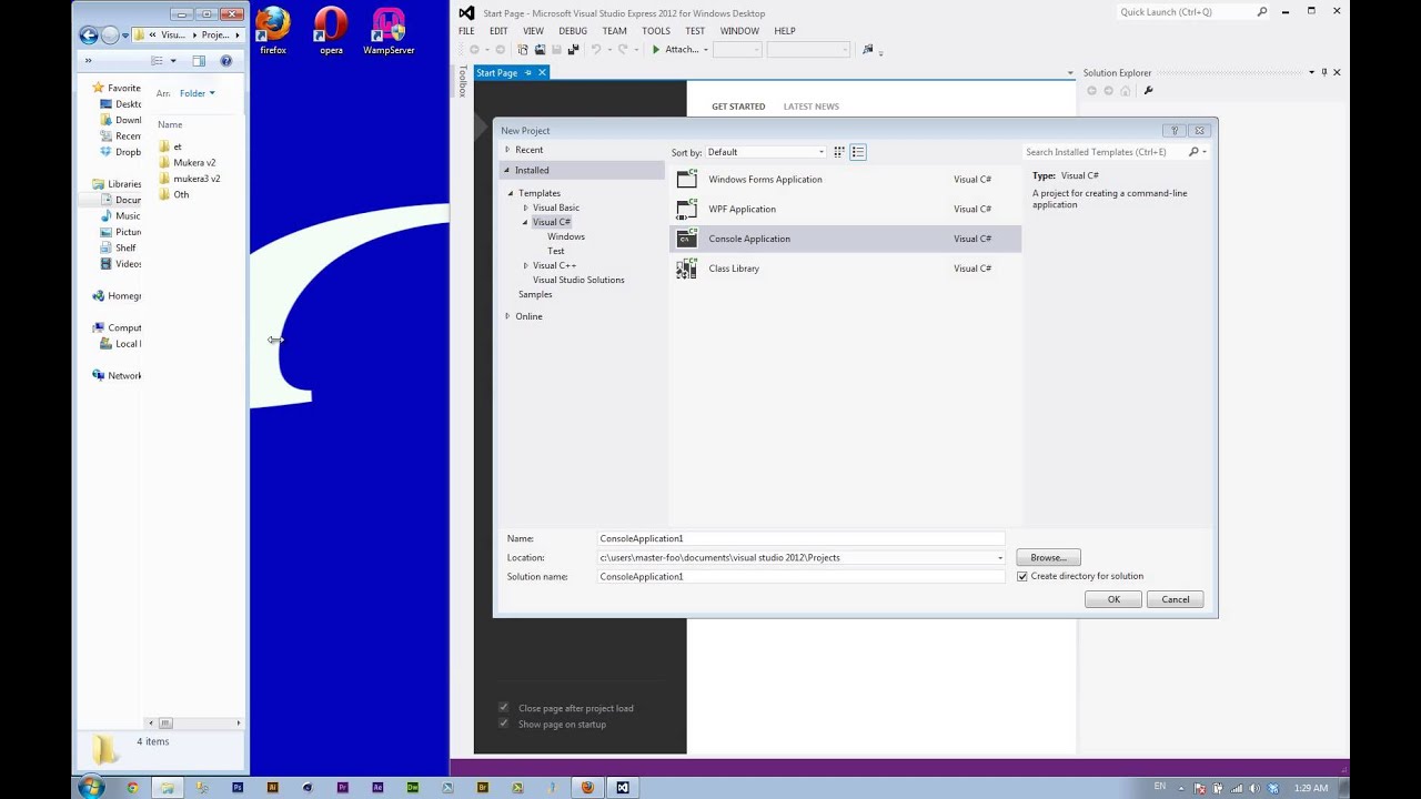 Customizing Visual Studio 2012 IDE