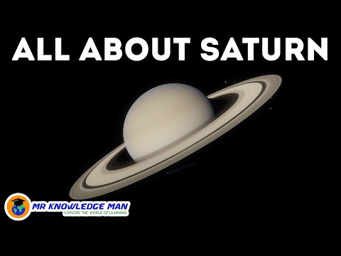 Saturn facts for Kids | Solar System fun facts | Space video for kids | Mr Knowledge Man
