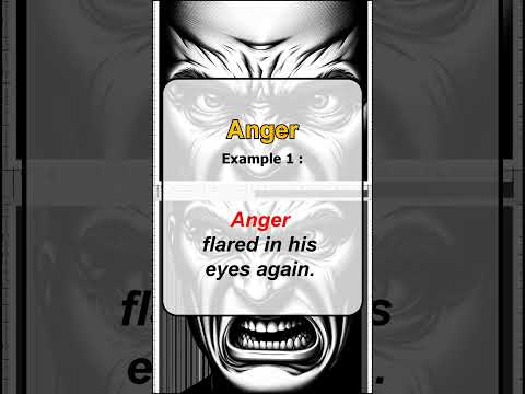 Anger - Learn with 5 Easy Examples