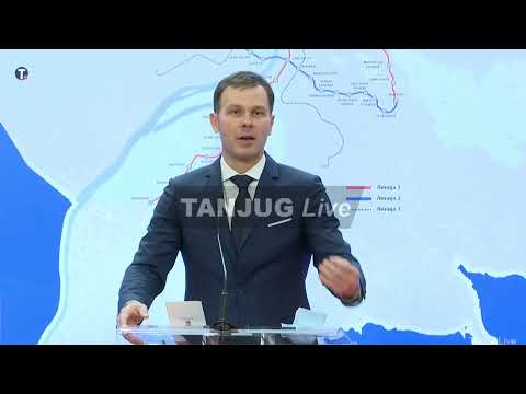 Uživo - Ministar finansija Siniša Mali potpisuje memorandum o razumevanju za projekat "Bg Metro"