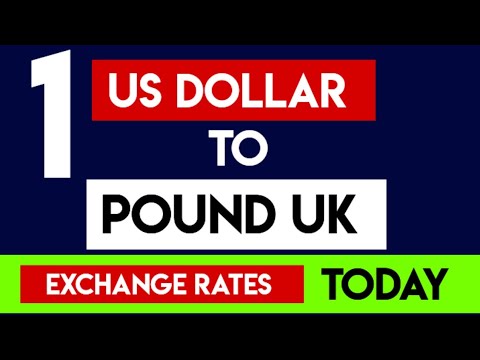 1 USD TO GBP dollar to pound uk