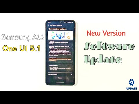 Samsung Galaxy A32 Software Update | New Version One Ui 5.1 | System Update