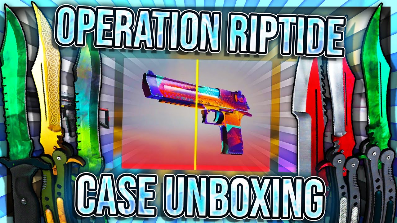 OPERATION RIPTIDE UNBOXING + NEW OPERATION