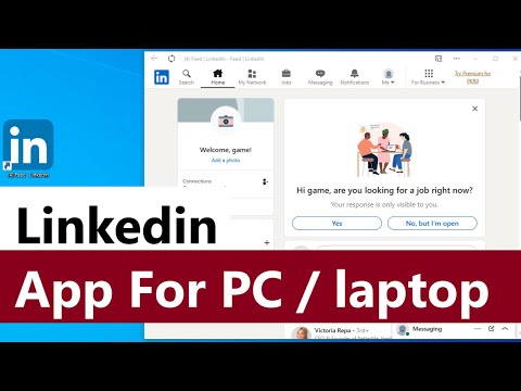 LinkedIn app for PC | How to download linkedin app in laptop | How to install linkedin app in laptop