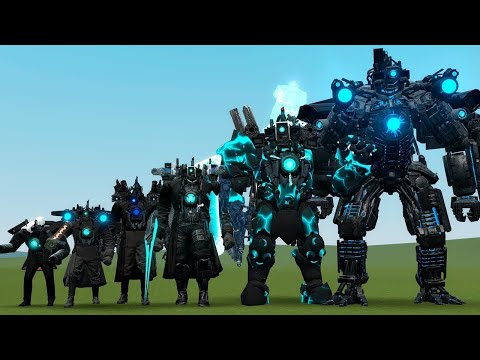 EVOLUTION OF ALL VERSIONS TITAN CAMERAMAN! - Skibidi Toilet In Garry's Mod!