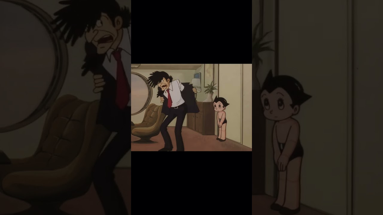 Dr.Tenma yells at Astro boy #astroboy