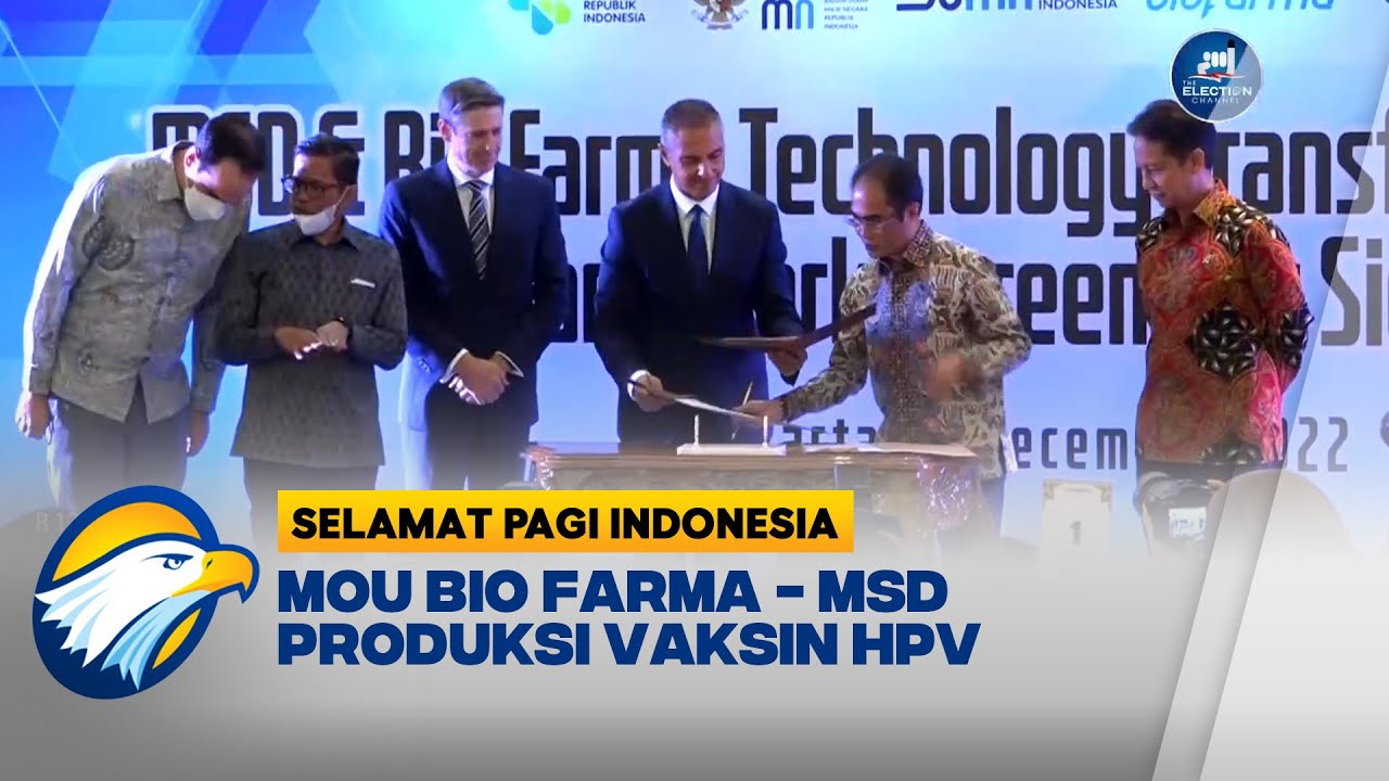 MOU Bio Farma - MSD Produksi Vaksin HPV