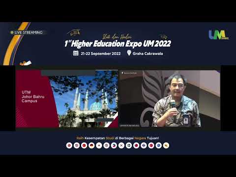 Hadi Nur - Born in 1969. Online since 1999. - Mempromosikan UTM di Expo UM 2022