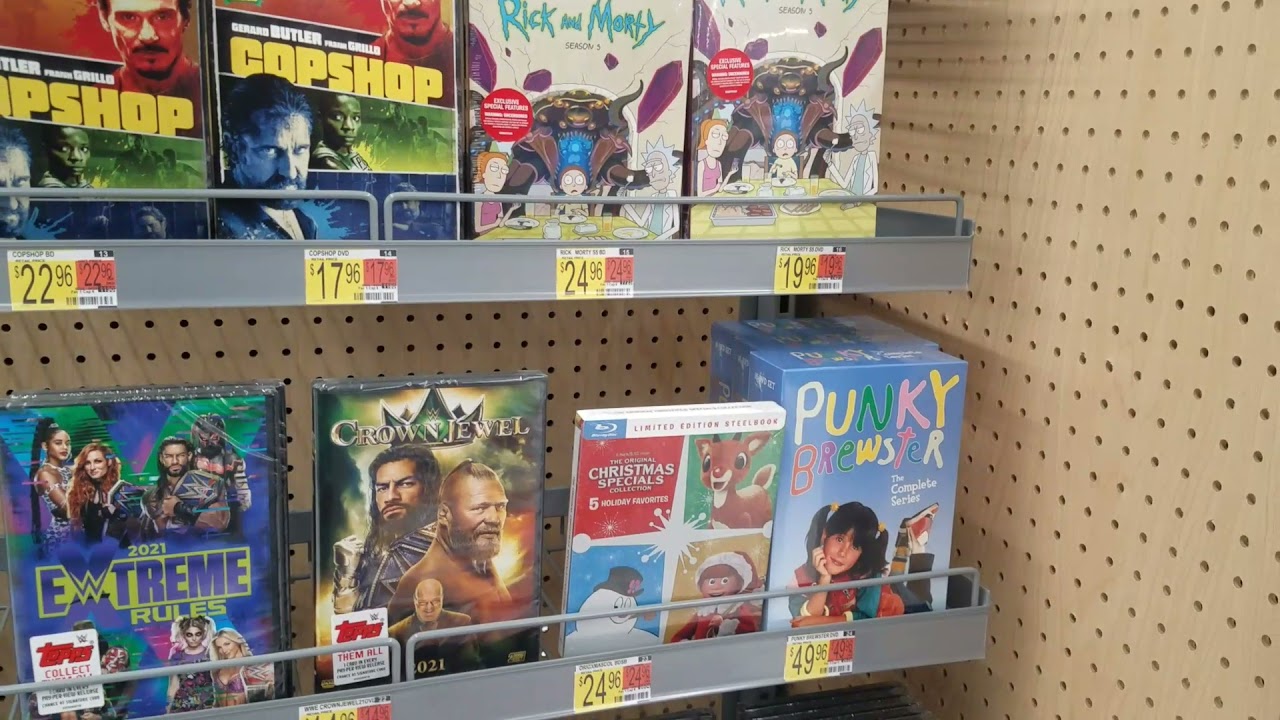 Walmart rent-a-cop & DVD Hunting