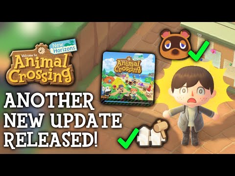 Another NEW UPDATE Released For Animal Crossing New Horizons!