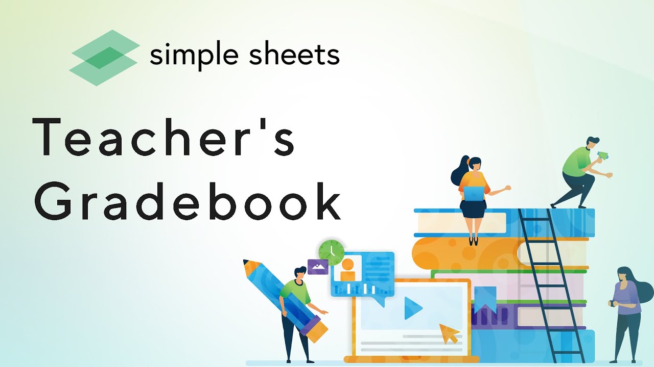 Teacher's Gradebook Made Easy Using Excel - Simple Sheets