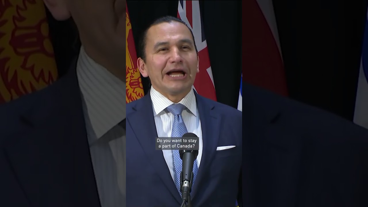 A Manitoba referendum on staying in Canada would be a choice between 'yeah & heck yeah,' Kinew jokes