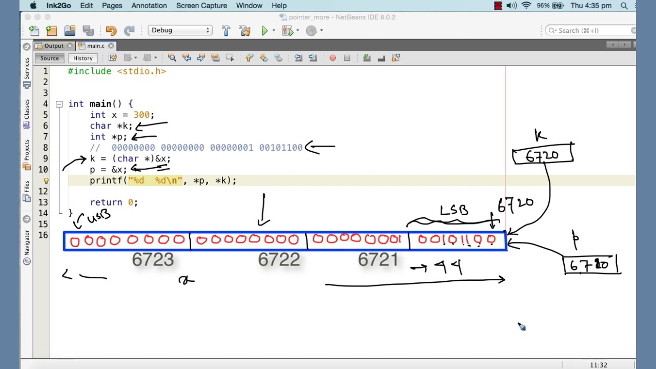 077 More on pointers