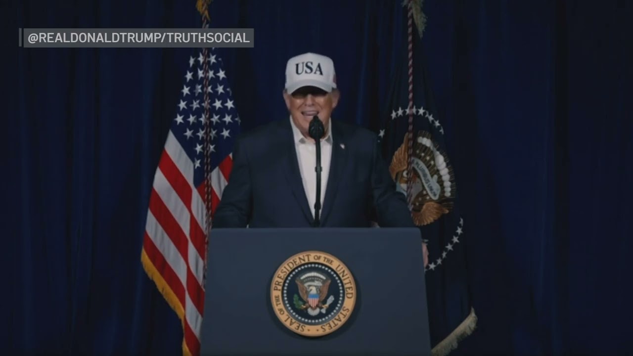 FULL SPEECH: President Trump addresses nation after U.S., Israel attack Iran