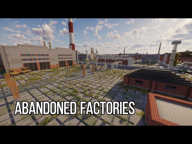 Abandoned Factory Minecraft Map