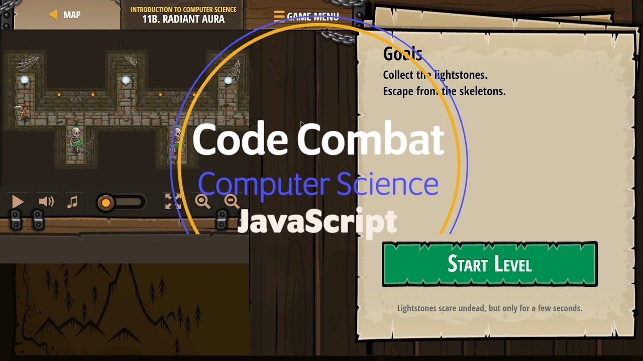 Code Combat - Level 11B JavaScript Tutorial with Solution