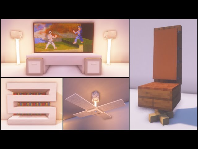 5 best modern decoration ideas for Minecraft