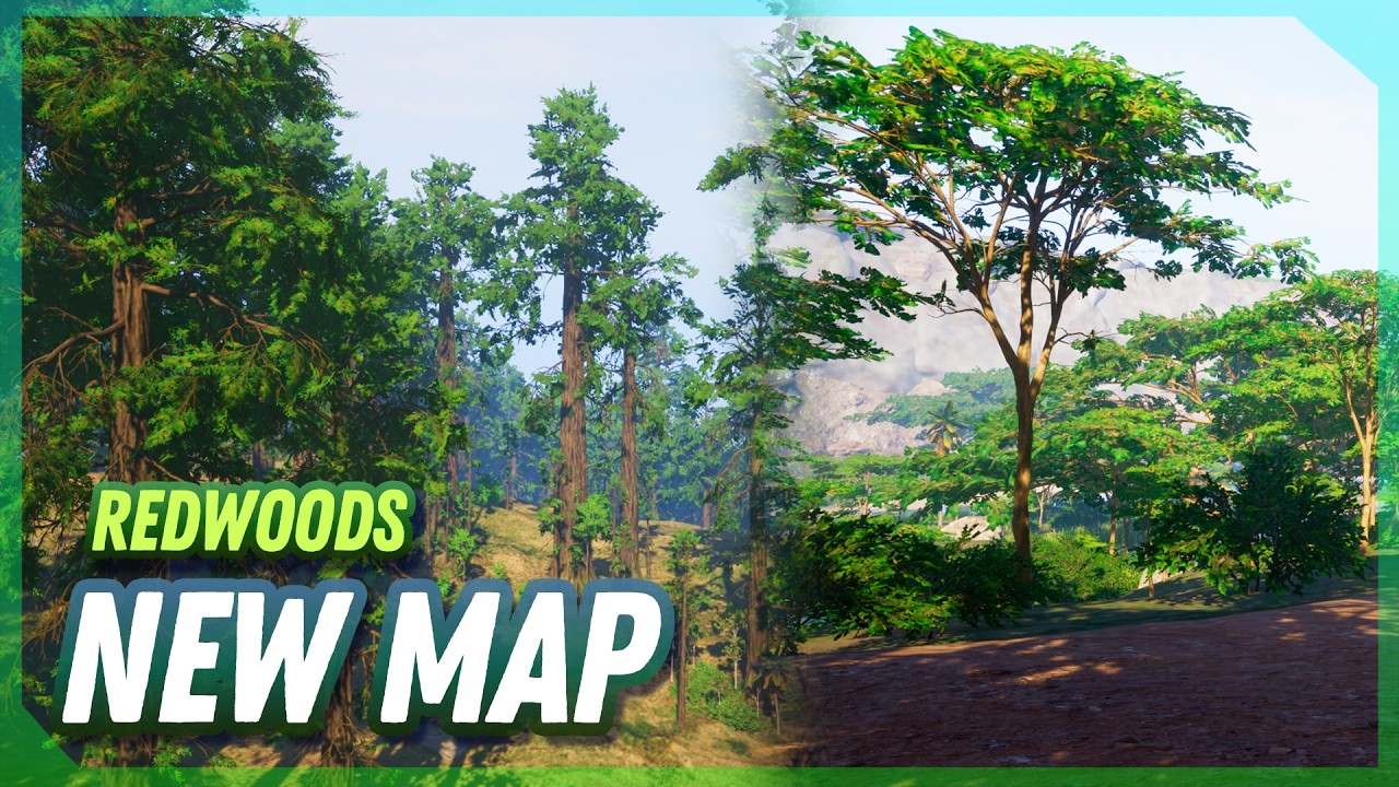 NEW MAP! Redwoods in the new Hordetest Update!
