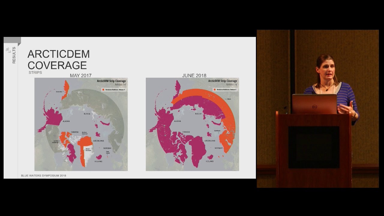 ArcticDEM: 2m Topography and Surface Change Detection over the Arctic -- Claire Porter