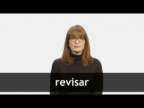 Traducción en inglés de “REVISAR” | Collins Diccionario español-inglés