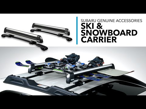 Subaru Genuine Accessories - Ski & Snowboard Carrier