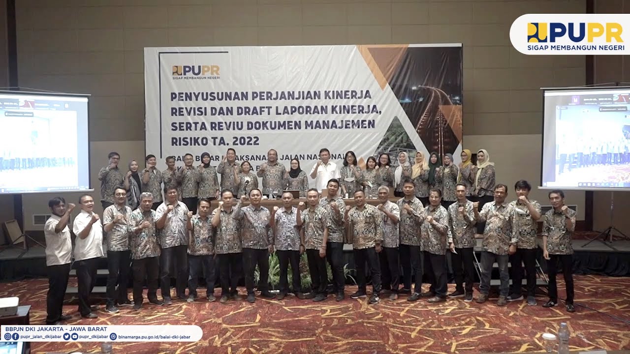 Penyusunan Perjanjian Kinerja TA. 2022 BBPJN 6 DKI JAKARTA - JAWA BARAT