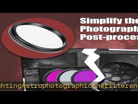 SVBONY SV220 Telescope Filter, Dual-Band Nebula Filter, H-Alpha and O-III Narrowband Filter for One