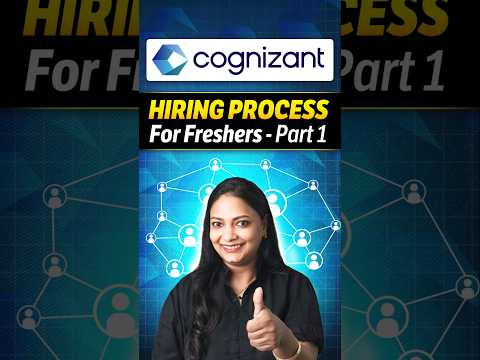 COGNIZANT HIRING PROCESS FOR FRESHERS - Part 1