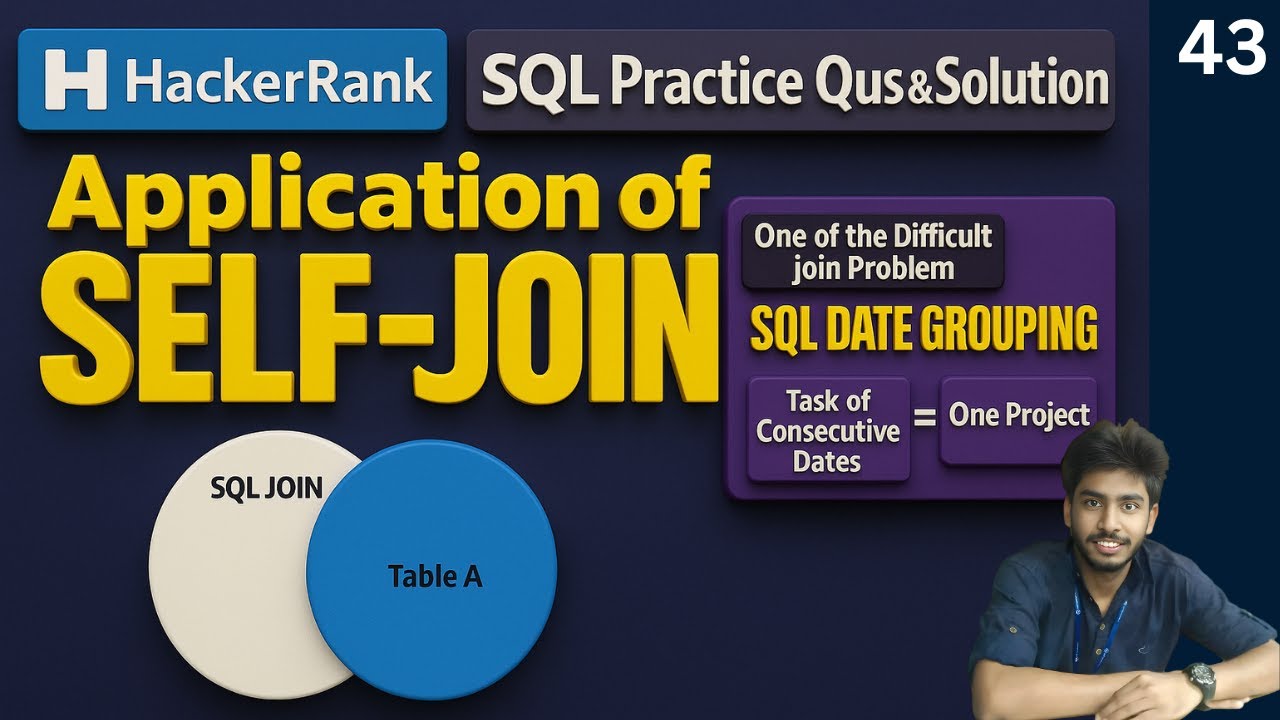 43) SQL Project Planning | Hackerrank sql questions | SQL | sql tutorial | sql full course
