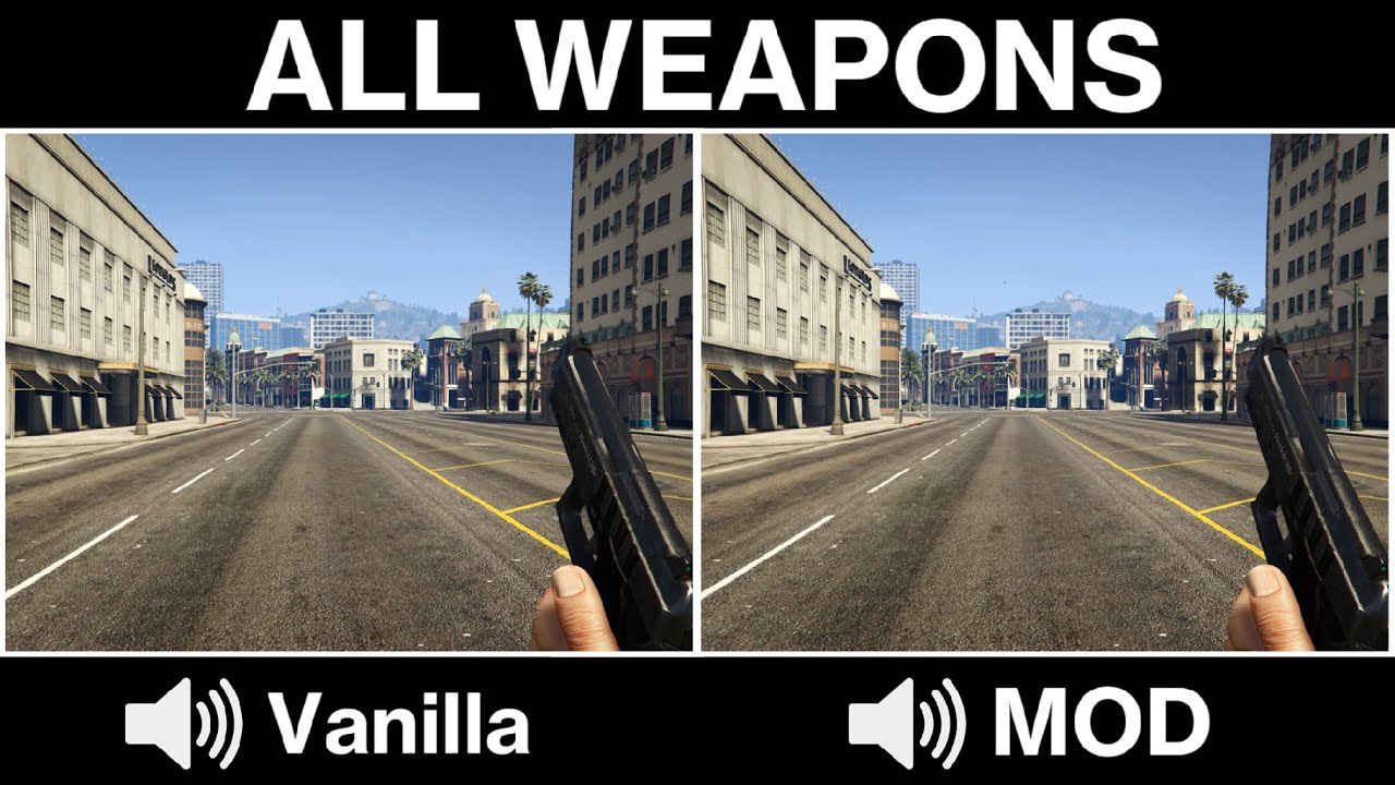 Realistic Weapon Sounds | FiveM Assets