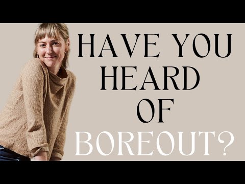 Have you heard of boreout? (From a therapist) 👀