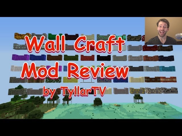 WallCraft: 50+ New Walls! [Forge 1.5.1] Minecraft Mod
