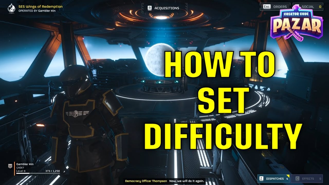 How to Change Difficulty in Helldivers 2 Quick Guide