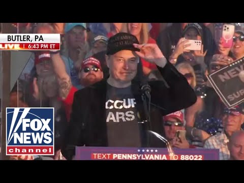 Elon Musk joins Trump onstage at Butler rally… – Heaven can wait or can it?