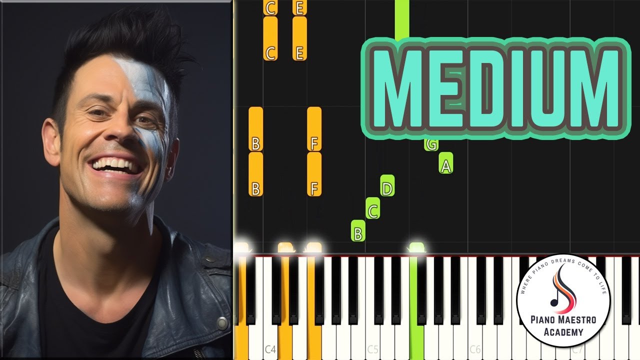 Orgy - Blue Monday - Medium Piano Tutorial - Intermediate