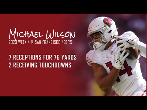 Michael Wilson Every Target and Catch @ San Francisco 49ers | 2023 Week 4 | Fantasy Football Film