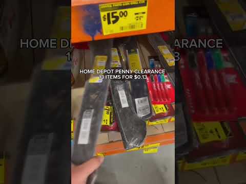 HOME DEPOT HIDDEN CLEARANCE 13 ITEMS FOR $0.13 #homedepot #clearance #penny #reseller #daily