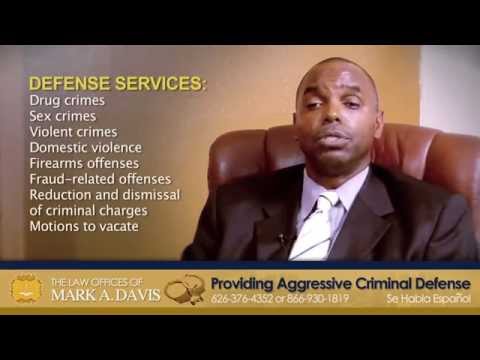 Attorney Mark Davis Pasadena California | 626-376-4352 | Defense Lawyer