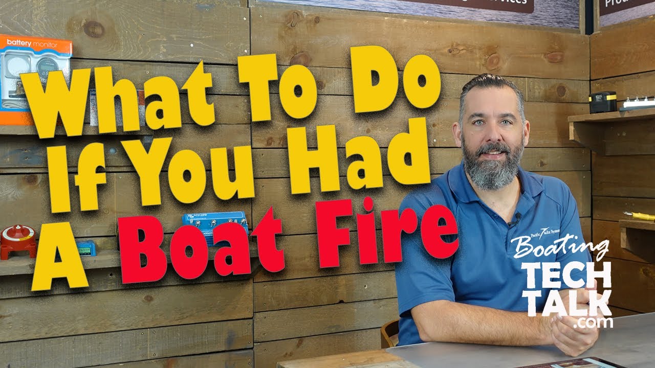 What To Do After a Boat Fire?