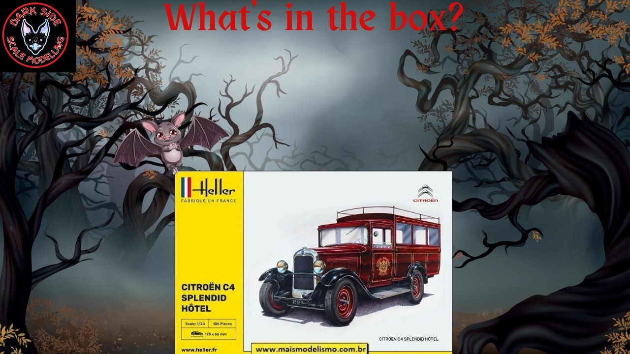 What's in the box? Heller 1:24 Citroën C4 “Splendid Hotel