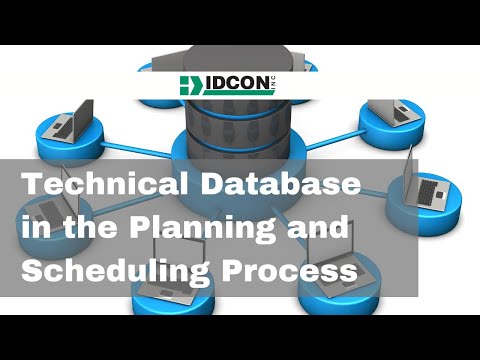The Role of the Technical Database in Planning and Scheduling Process