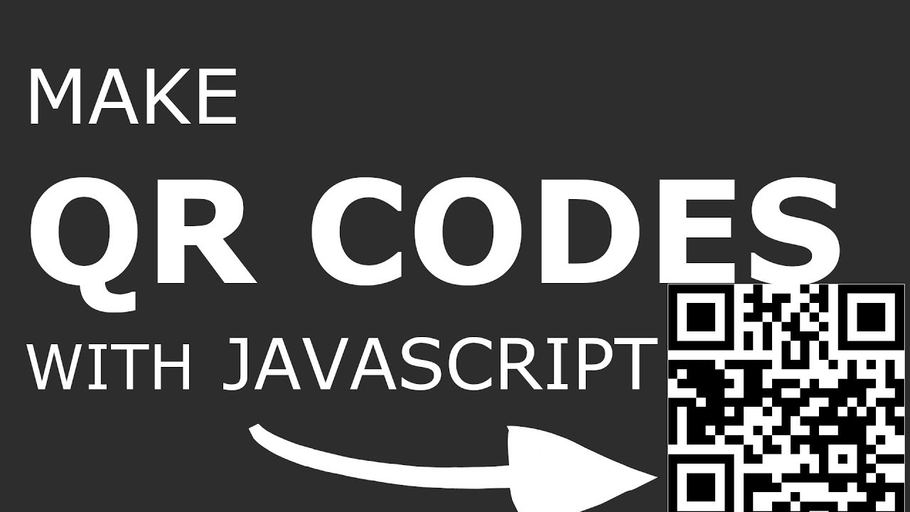 Make QR codes with the QRserver API
