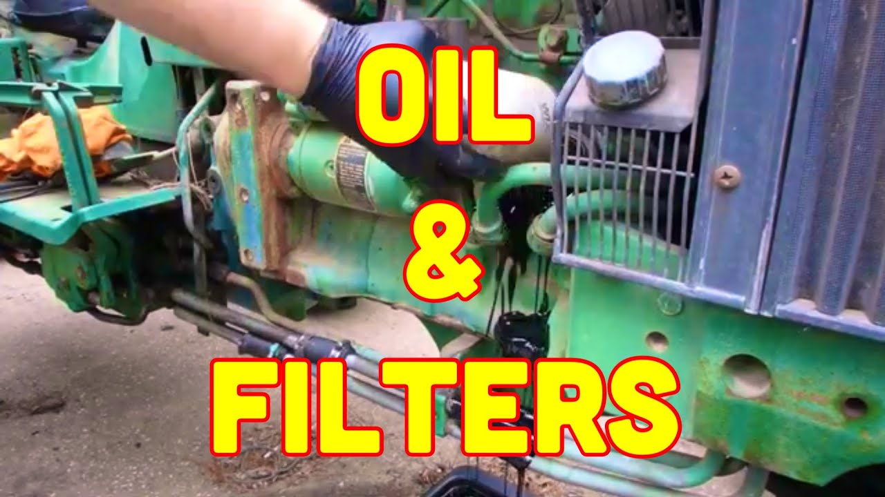 Servicing the John Deere 2155 Tractor